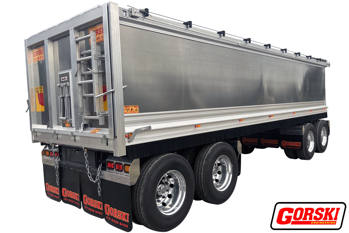 Gorski 4 Axle Dog Tipping Trailer New | Gorski Engineering