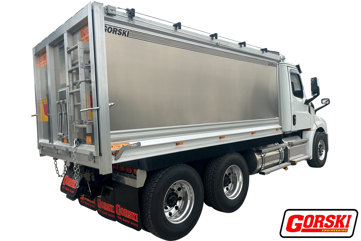 Gorski Tipping Body with Tow Connection Aluminium New | Gorski Engineering
