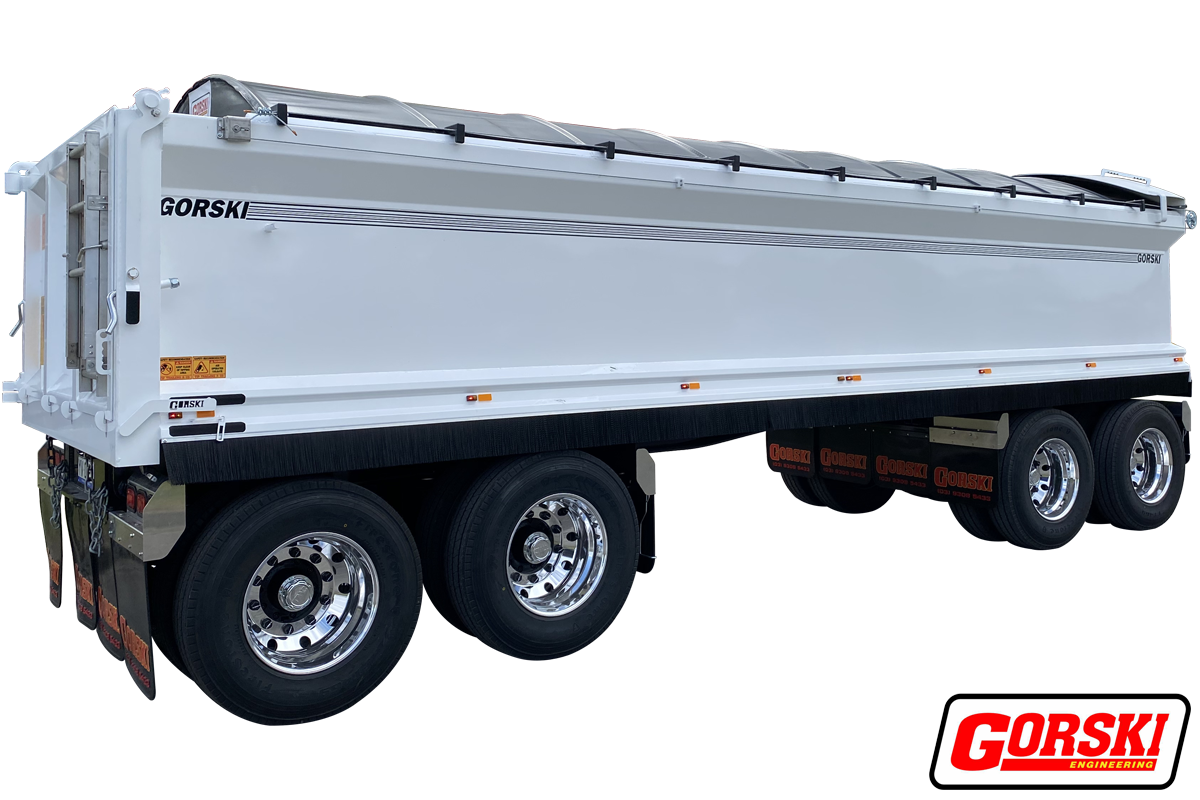 Gorski 4 Axle Dog Tipping Trailer New | Gorski Engineering