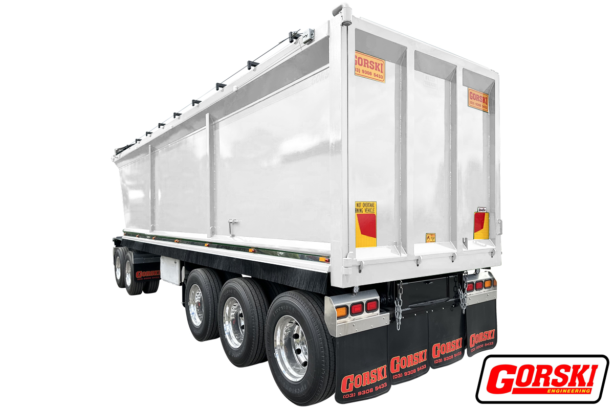 Gorski 5 Axle Dog Tipping Trailer Demo Hardox New | Gorski Engineering