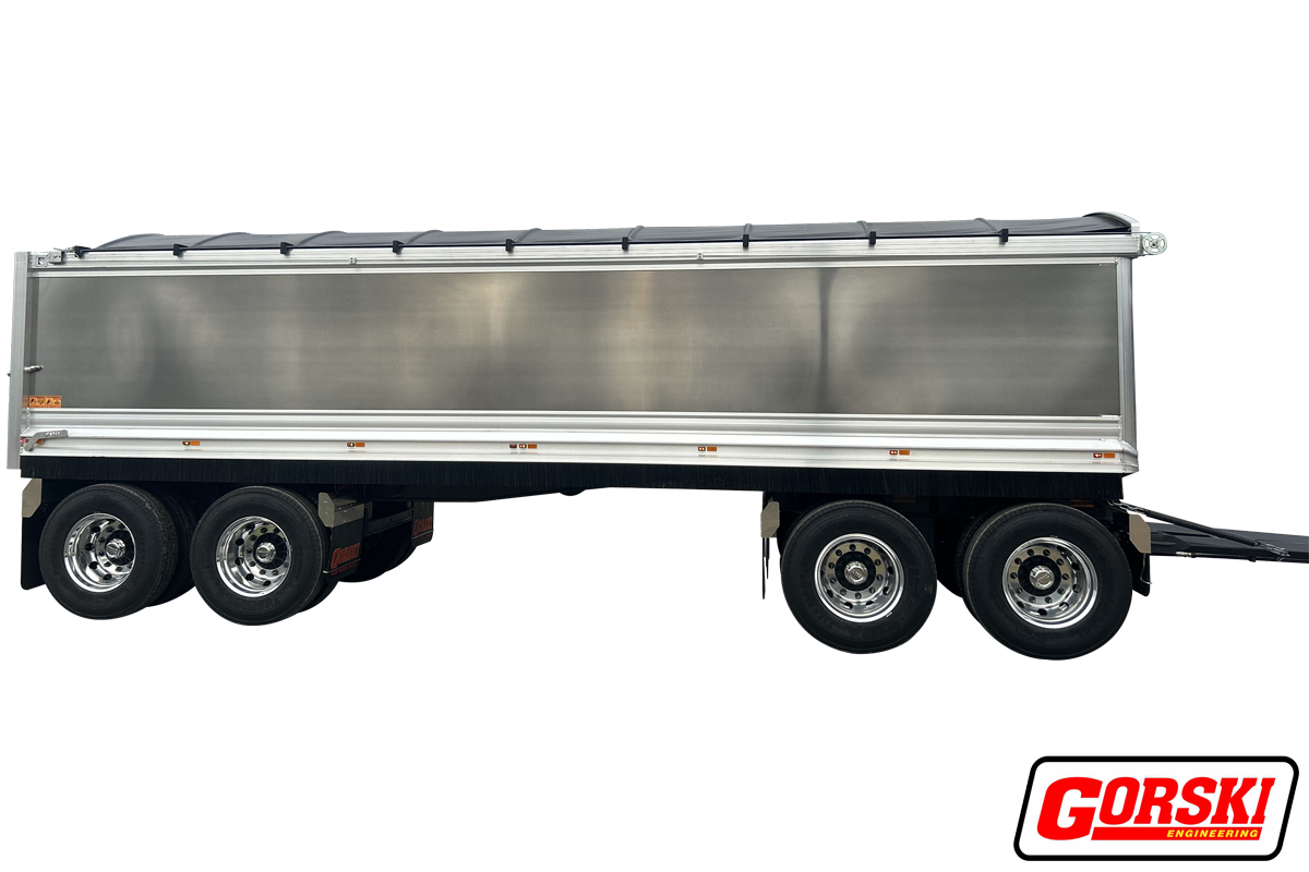 Gorski 4 Axle Dog Tipping Trailer New | Gorski Engineering