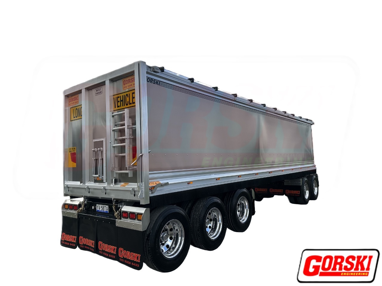Gorski 5 Axle Dog Tipping Trailer New | Gorski Engineering