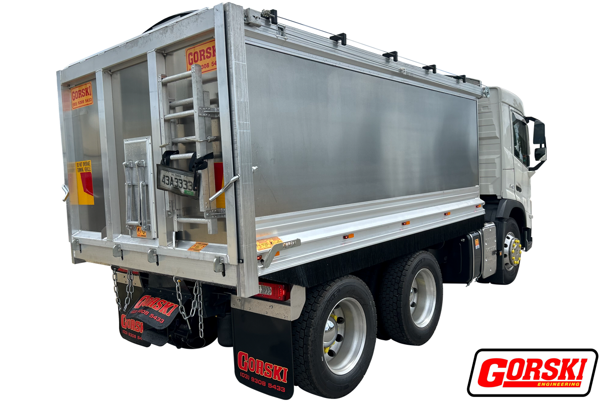 Gorski Tipping Body with Tow Connection Aluminium New | Gorski Engineering