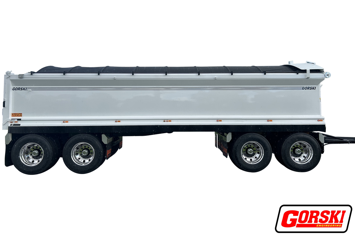 Gorski 4 Axle Dog Tipping Trailer New | Gorski Engineering