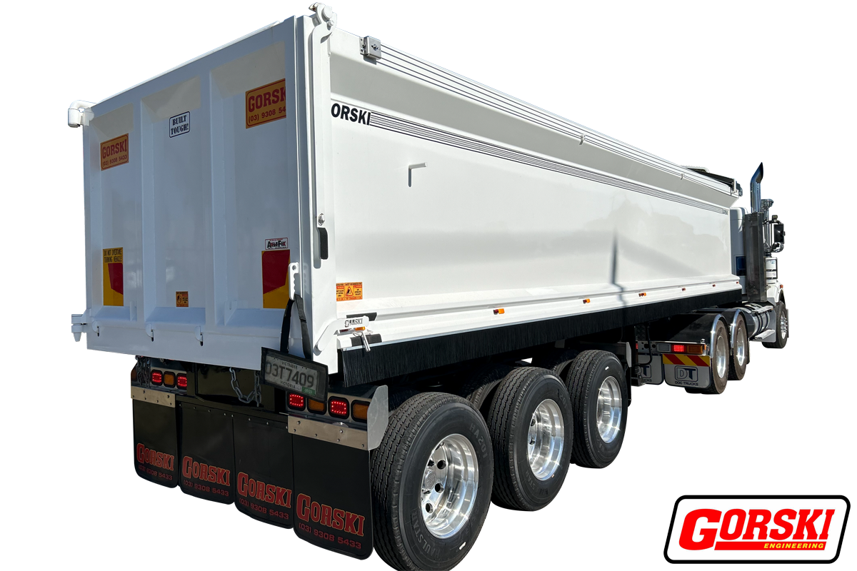 Gorski 3 Axle Semi Tipping Trailer New | Gorski Engineering