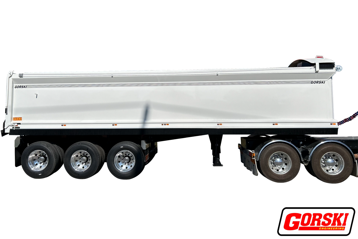 Gorski 3 Axle Semi Tipping Trailer New | Gorski Engineering