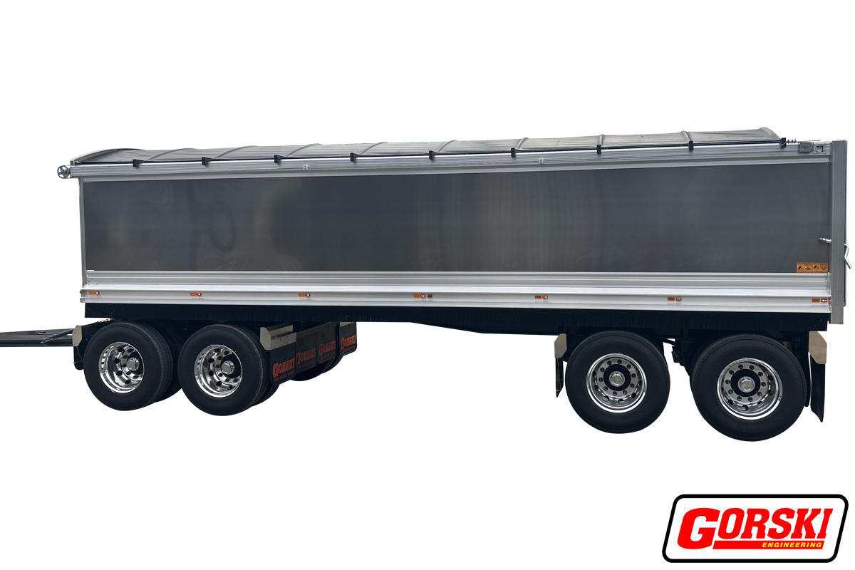 Gorski 4 Axle Dog Tipping Trailer New | Gorski Engineering