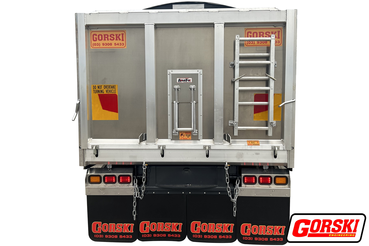 Gorski 4 Axle Dog Tipping Trailer New | Gorski Engineering