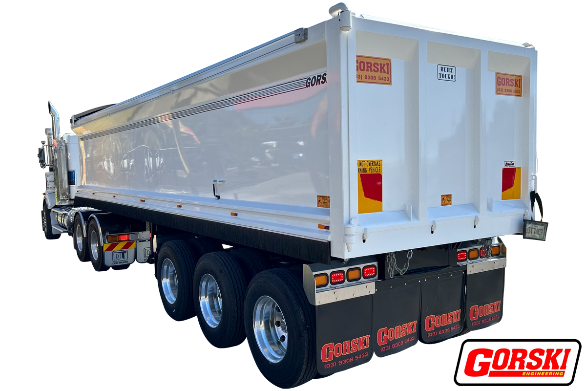 Gorski 3 Axle Semi Tipping Trailer New | Gorski Engineering