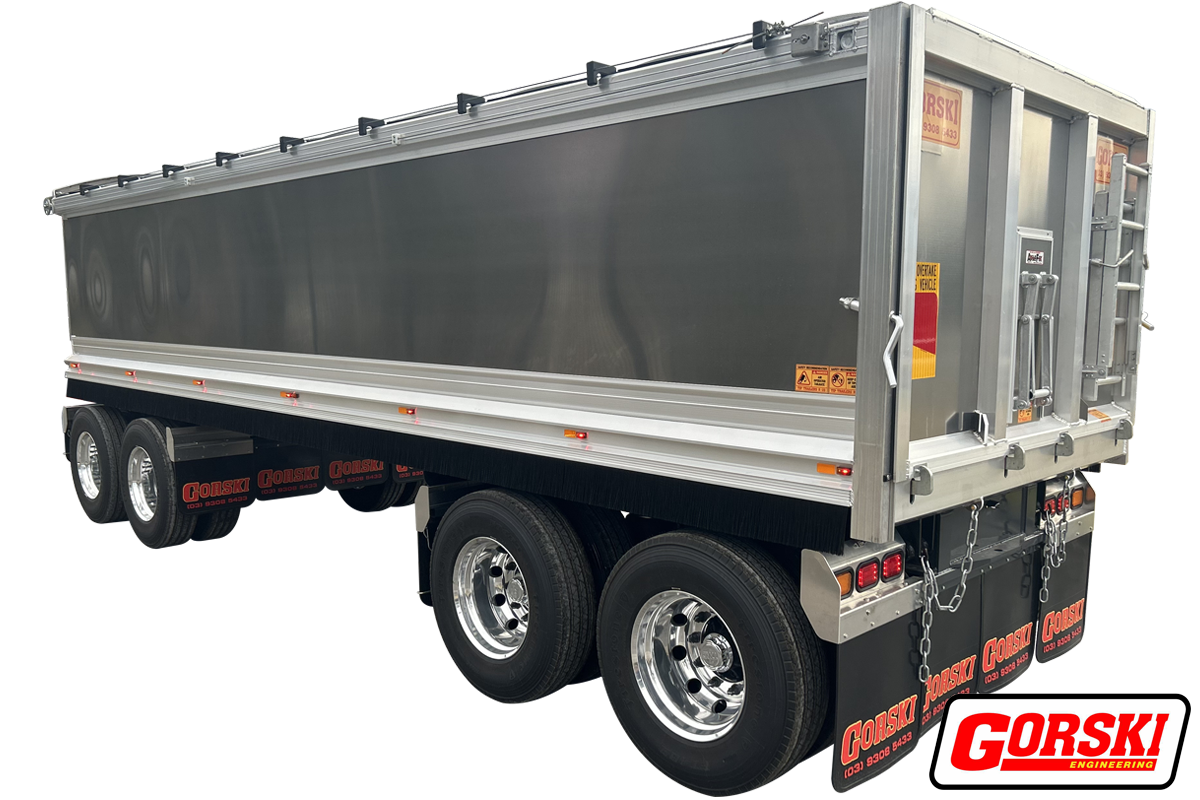Gorski 4 Axle Dog Tipping Trailer New | Gorski Engineering